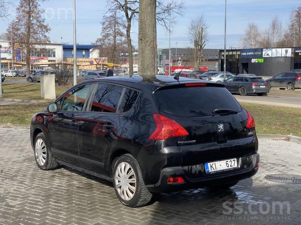 Black Peugeot 3008 2009 in Riga, with an engine capacity of 1.60 L and mileage of 316 thousand km for 2500 €, photo 4 on AUTOMOTO.COM.LV