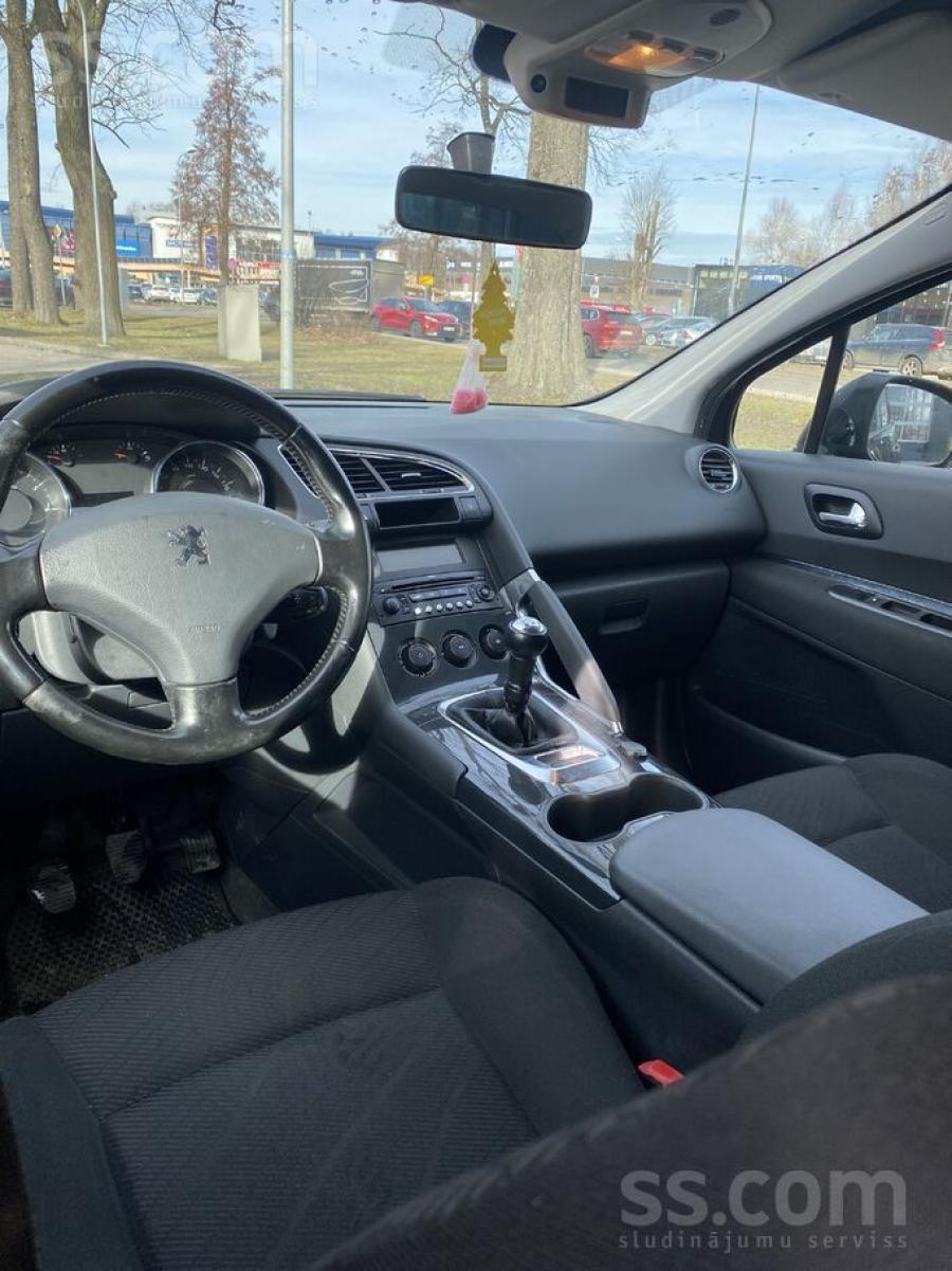 Melns Peugeot 3008 2009 Rīga, ar dzinēja tilpumu 1.60 L un nobraukumu 316 tūkst. km par 2500 €, foto 8 vietnē AUTOMOTO.COM.LV