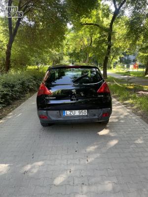 Melns Peugeot 3008 2009 Kauņa, ar dzinēja tilpumu 1.60 L un nobraukumu 250 tūkst. km par 2700 €, foto  vietnē AUTOMOTO.COM.LV