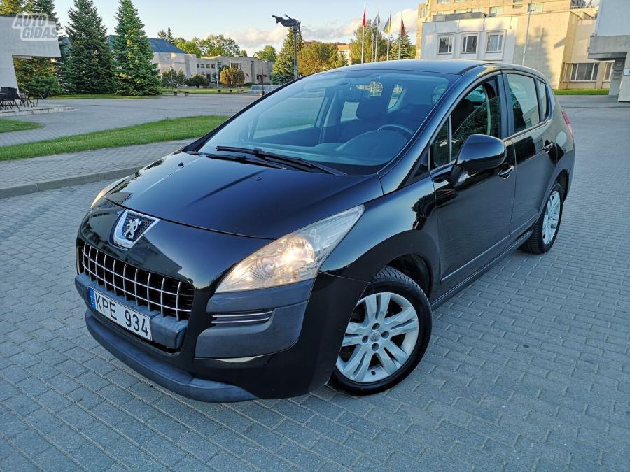 Melns Peugeot 3008 2010 Jurbarkas, ar dzinēja tilpumu 1.60 L un nobraukumu 2700 tūkst. km par 2950 €, foto 3 vietnē AUTOMOTO.COM.LV