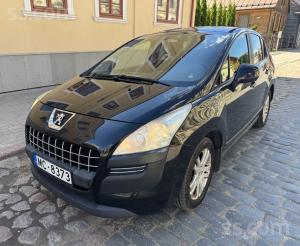 Black Peugeot 3008 2010 in Jelgava, with an engine capacity of 1.60 L and mileage of 0 thousand km for 2390 €, photo  on AUTOMOTO.COM.LV