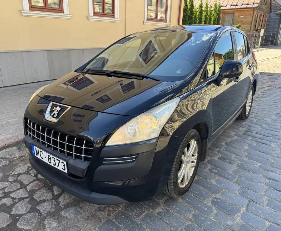 Черный Пежо 3008 2010 в Елгава, объемом двигателя 1.60 л и пробегом 378 тыс. км за 2390 €, фото 1 на AUTOMOTO.COM.LV