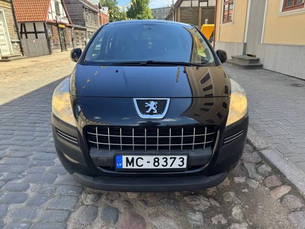 Black Peugeot 3008 2010 in Jelgava, with an engine capacity of 1.60 L and mileage of 378 thousand km for 2390 €, photo 7 on AUTOMOTO.COM.LV