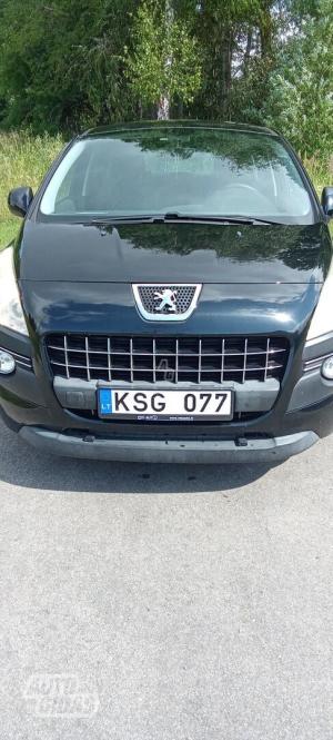 Black Peugeot 3008 2010 in Siauliai, with an engine capacity of 1.60 L and mileage of 275 thousand km for 3800 €, photo  on AUTOMOTO.COM.LV