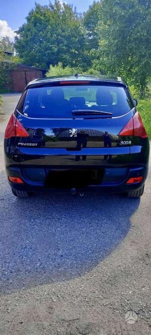 Melns Peugeot 3008 2010 Viļņa, ar dzinēja tilpumu 1.56 L un nobraukumu 194 tūkst. km par 3800 €, foto 3 vietnē AUTOMOTO.COM.LV