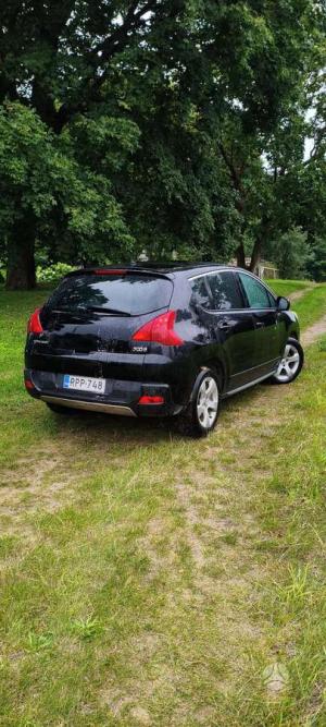 Black Peugeot 3008 2010 in Kelme, with an engine capacity of 1.56 L and mileage of 268 thousand km for 2700 €, photo 4 on AUTOMOTO.COM.LV
