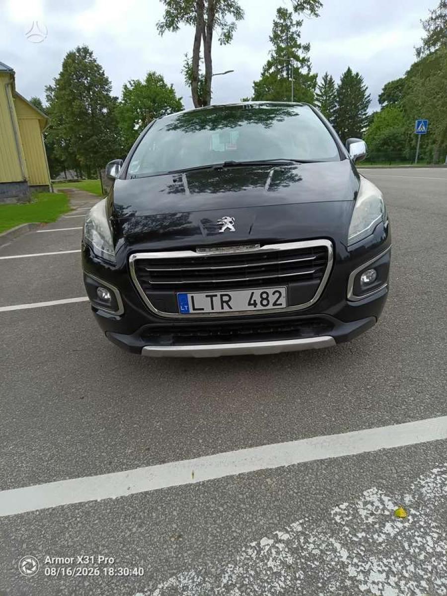 Melns Peugeot 3008 2010 Tauragė, ar dzinēja tilpumu 1.56 L un nobraukumu 278 tūkst. km par 4200 €, foto 22 vietnē AUTOMOTO.COM.LV