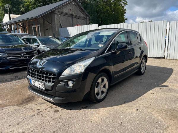 Melns Peugeot 3008 2010 Kauņa, ar dzinēja tilpumu 1.56 L un nobraukumu 100 tūkst. km par 4300 €, foto 1 vietnē AUTOMOTO.COM.LV