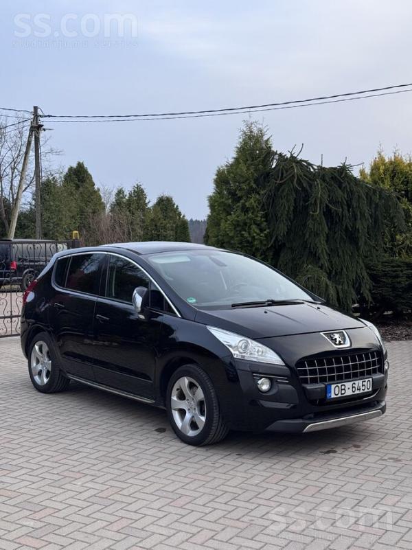 Melns Peugeot 3008 2011 Ogre, ar dzinēja tilpumu 2.00 L un nobraukumu 285 tūkst. km par 5250 €, foto 1 vietnē AUTOMOTO.COM.LV