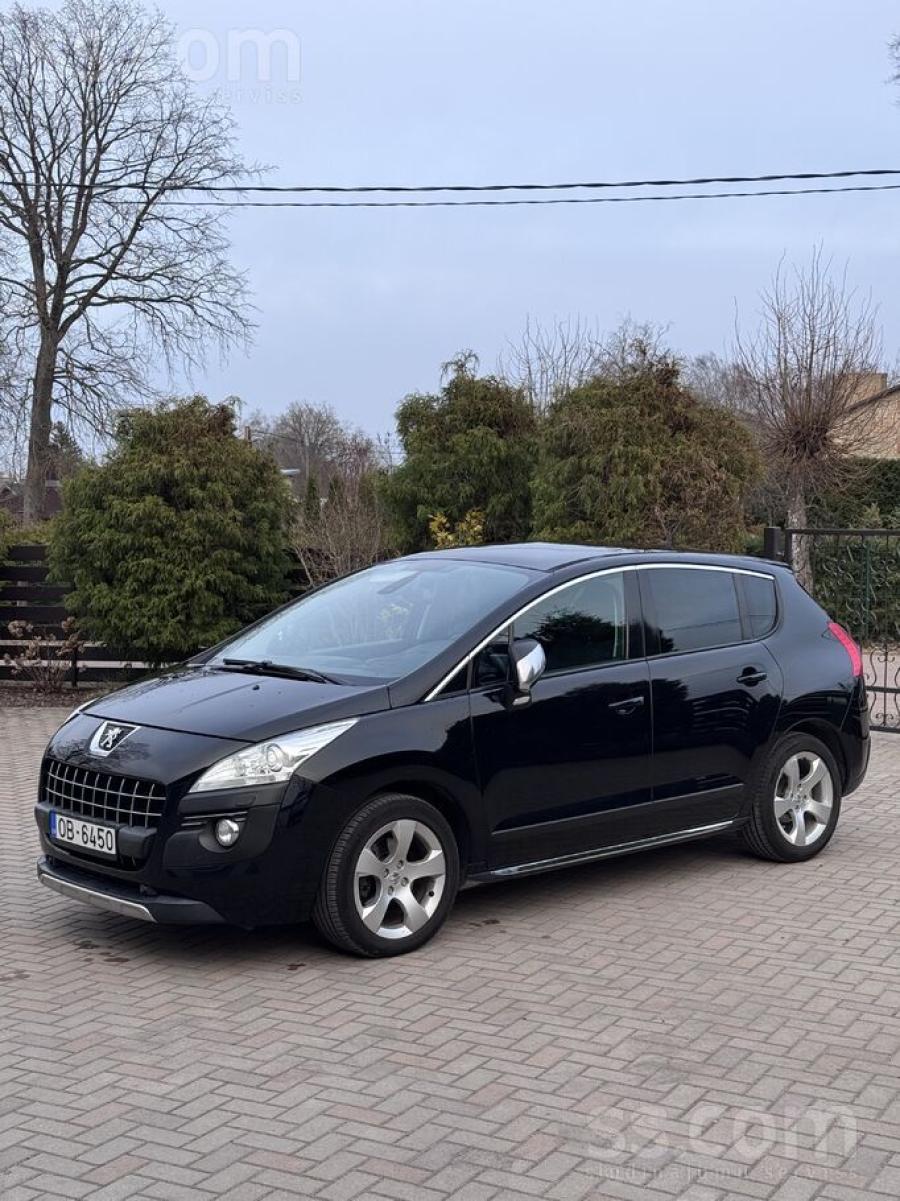Black Peugeot 3008 2011 in Ogre, with an engine capacity of 2.00 L and mileage of 285 thousand km for 5250 €, photo 10 on AUTOMOTO.COM.LV