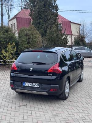 Black Peugeot 3008 2011 in Ogre, with an engine capacity of 2.00 L and mileage of 285 thousand km for 5250 €, photo 11 on AUTOMOTO.COM.LV