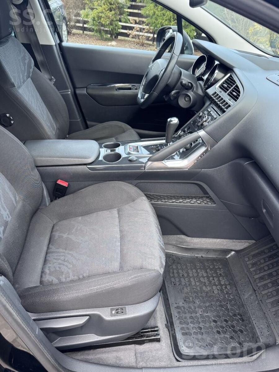 Black Peugeot 3008 2011 in Ogre, with an engine capacity of 2.00 L and mileage of 285 thousand km for 5250 €, photo 19 on AUTOMOTO.COM.LV