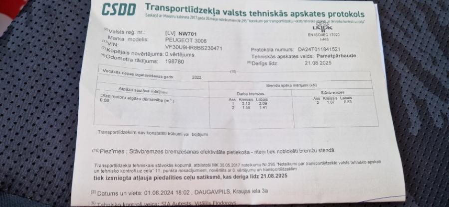 Melns Peugeot 3008 2011 Rīga, ar dzinēja tilpumu 1.60 L un nobraukumu 199 tūkst. km par 5550 €, foto 47 vietnē AUTOMOTO.COM.LV