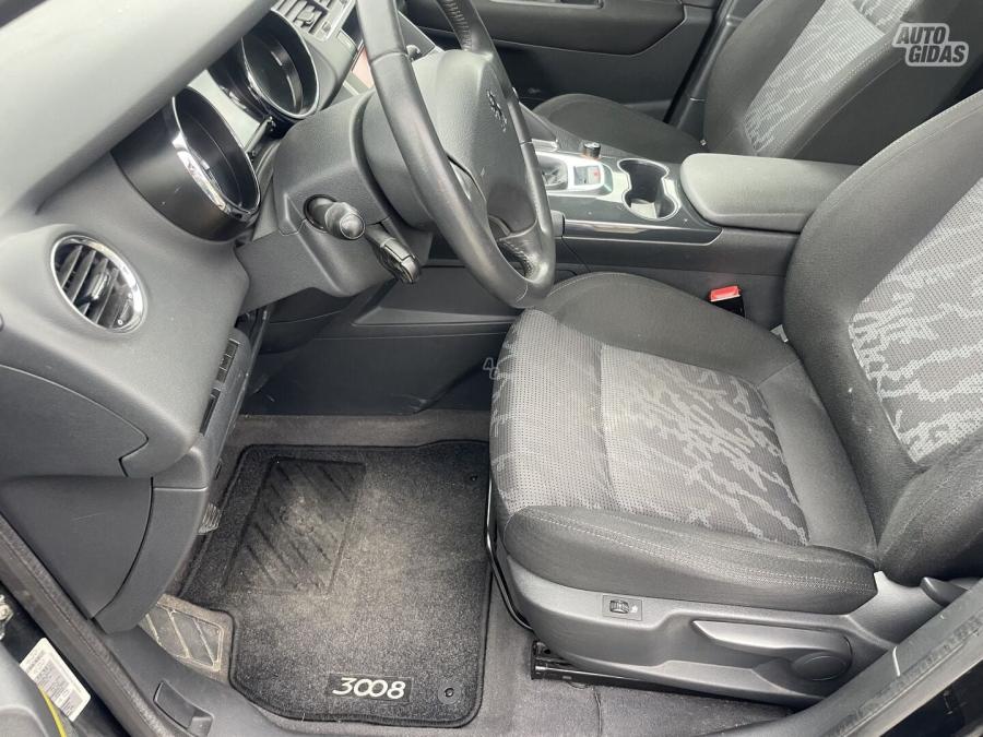 Melns Peugeot 3008 2011 Kauņa, ar dzinēja tilpumu 1.60 L un nobraukumu 303 tūkst. km par 3500 €, foto 19 vietnē AUTOMOTO.COM.LV