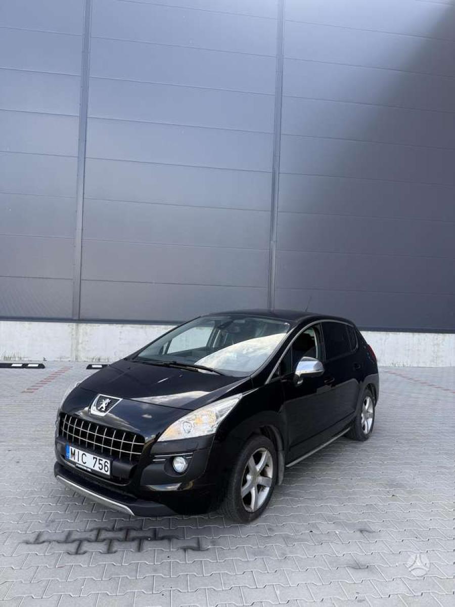 Black Peugeot 3008 2011 in Siauliai, with an engine capacity of 1.56 L and mileage of 290 thousand km for 3750 €, photo 3 on AUTOMOTO.COM.LV