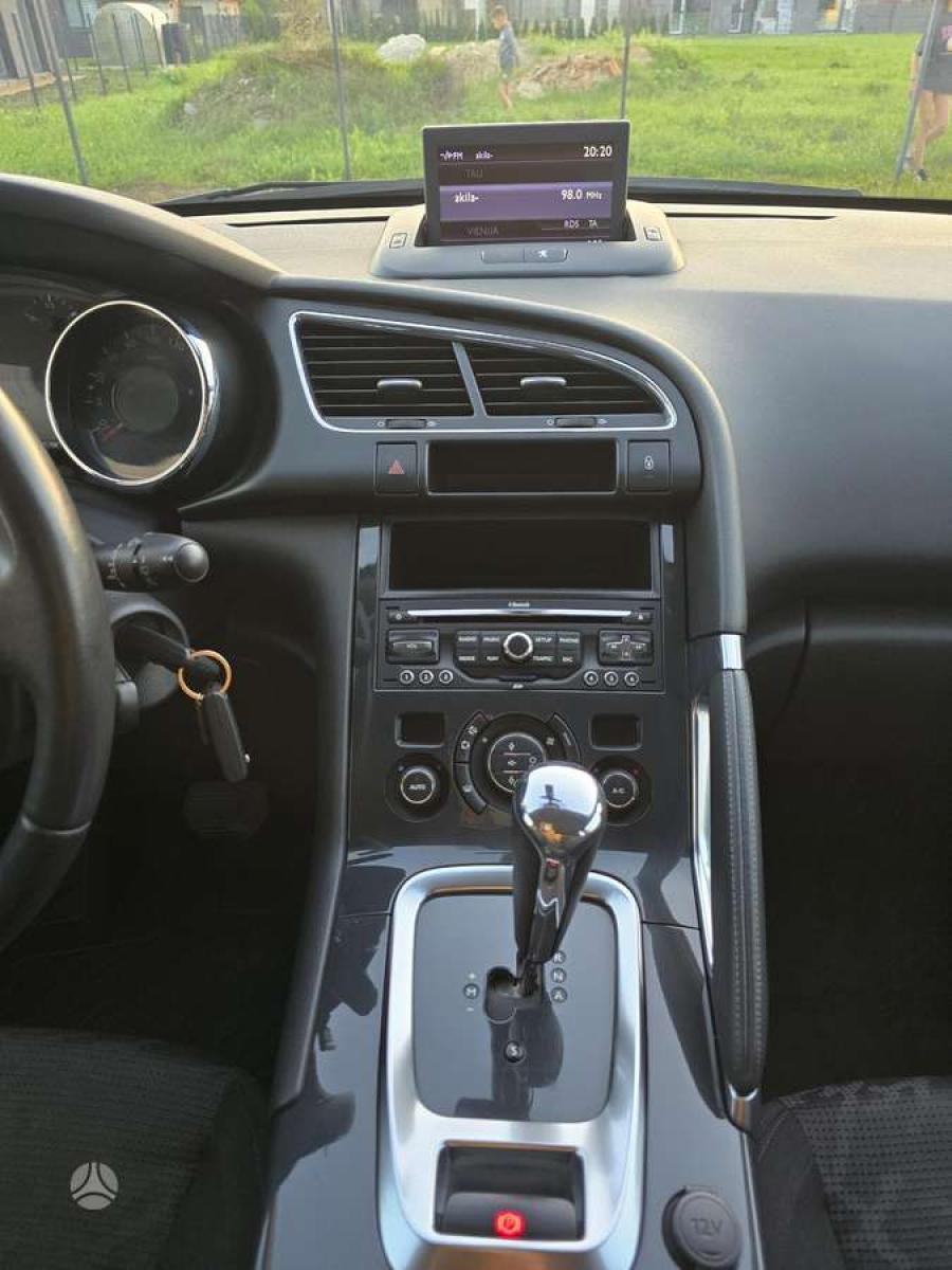 Black Peugeot 3008 2011 in Kaunas, with an engine capacity of 1.56 L and mileage of 270 thousand km for 3600 €, photo 15 on AUTOMOTO.COM.LV