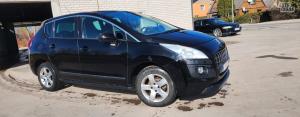 Black Peugeot 3008 2012 in Vilnius, with an engine capacity of 1.60 L and mileage of 220 thousand km for 3699 €, photo 2 on AUTOMOTO.COM.LV