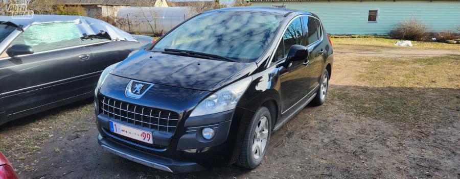 Black Peugeot 3008 2012 in Vilnius, with an engine capacity of 1.60 L and mileage of 220 thousand km for 3699 €, photo 4 on AUTOMOTO.COM.LV