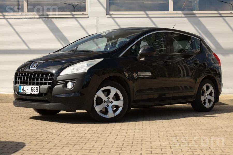 Black Peugeot 3008 2012 in Riga, with an engine capacity of 2.00 L and mileage of 0 thousand km for 3495 €, photo 1 on AUTOMOTO.COM.LV
