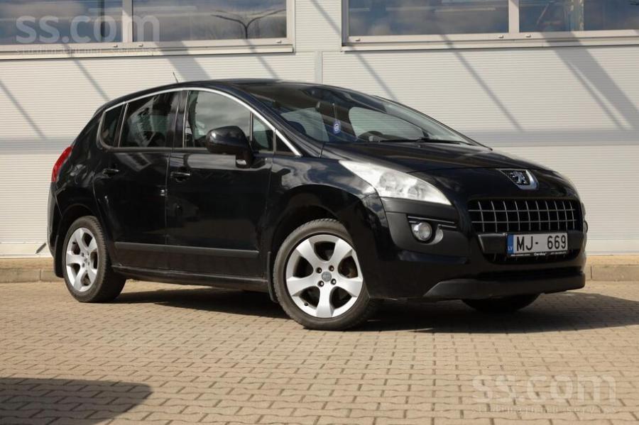 Black Peugeot 3008 2012 in Riga, with an engine capacity of 2.00 L and mileage of 0 thousand km for 3495 €, photo 4 on AUTOMOTO.COM.LV
