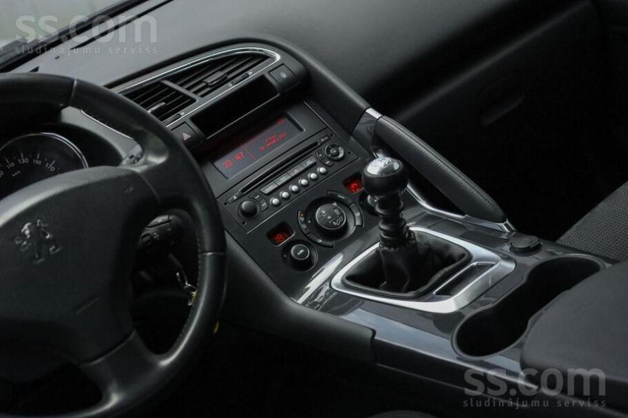 Black Peugeot 3008 2012 in Riga, with an engine capacity of 2.00 L and mileage of 0 thousand km for 3495 €, photo 12 on AUTOMOTO.COM.LV