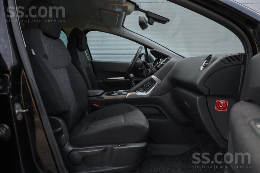 Black Peugeot 3008 2012 in Riga, with an engine capacity of 2.00 L and mileage of 0 thousand km for 3495 €, photo 17 on AUTOMOTO.COM.LV