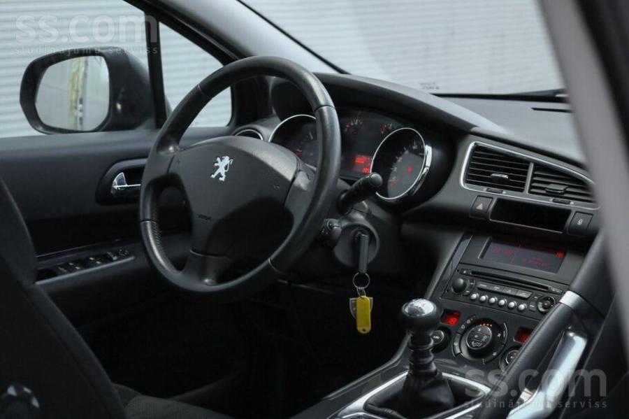 Black Peugeot 3008 2012 in Riga, with an engine capacity of 2.00 L and mileage of 0 thousand km for 3495 €, photo 20 on AUTOMOTO.COM.LV