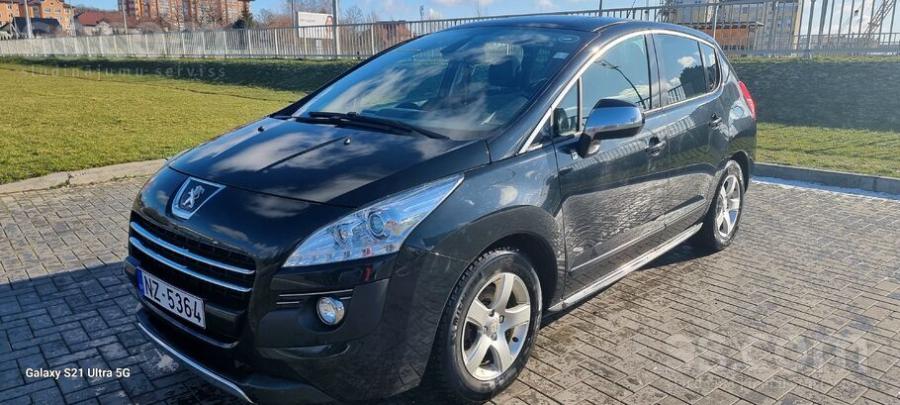 Melns Peugeot 3008 2012 Rīga, ar dzinēja tilpumu 2.00 L un nobraukumu 250 tūkst. km par 3800 €, foto 1 vietnē AUTOMOTO.COM.LV