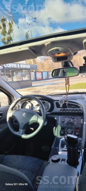 Melns Peugeot 3008 2012 Rīga, ar dzinēja tilpumu 2.00 L un nobraukumu 250 tūkst. km par 3800 €, foto 5 vietnē AUTOMOTO.COM.LV