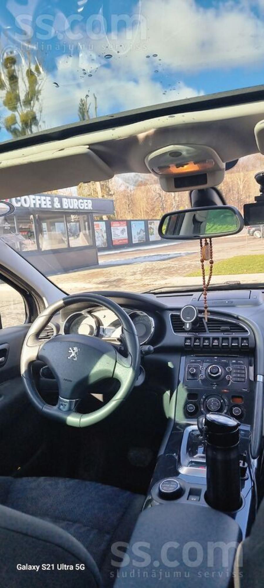 Melns Peugeot 3008 2012 Rīga, ar dzinēja tilpumu 2.00 L un nobraukumu 250 tūkst. km par 3800 €, foto 5 vietnē AUTOMOTO.COM.LV
