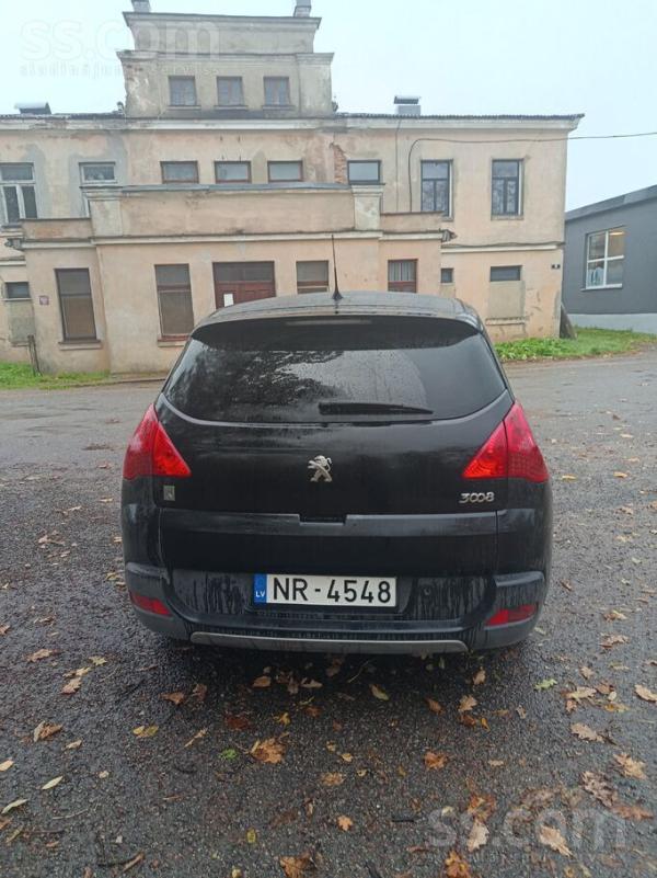 Peugeot 3008 2012 Saldus vietnÄ Melns Peugeot 3008 2012 Saldus, ar dzinÄja tilpumu 2.00 L un nobraukumu 262 tÅ«kst. km par 5500 ā¬, foto 5 vietnÄ AUTOMOTO.COM.LV