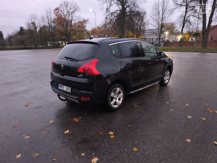 Black Peugeot 3008 2012 in Kaunas, with an engine capacity of 1.60 L and mileage of 257 thousand km for 3500 €, photo 6 on AUTOMOTO.COM.LV