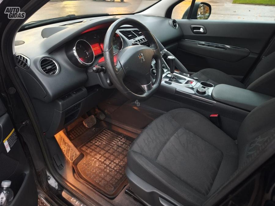 Black Peugeot 3008 2012 in Kaunas, with an engine capacity of 1.60 L and mileage of 257 thousand km for 3500 €, photo 10 on AUTOMOTO.COM.LV