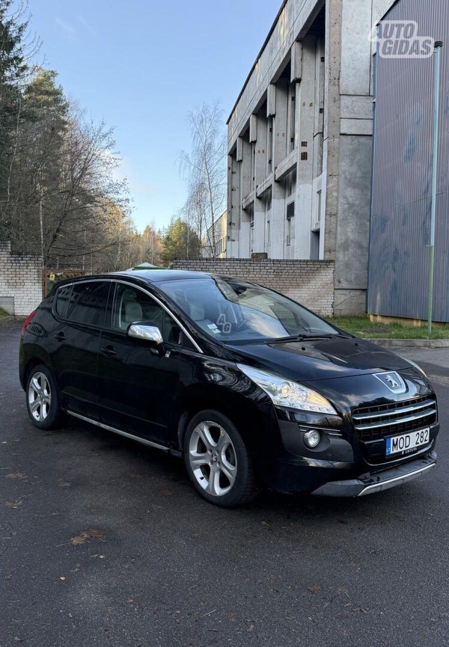 Melns Peugeot 3008 2013 Viļņa, ar dzinēja tilpumu 2.00 L un nobraukumu 231 tūkst. km par 3900 €, foto 1 vietnē AUTOMOTO.COM.LV