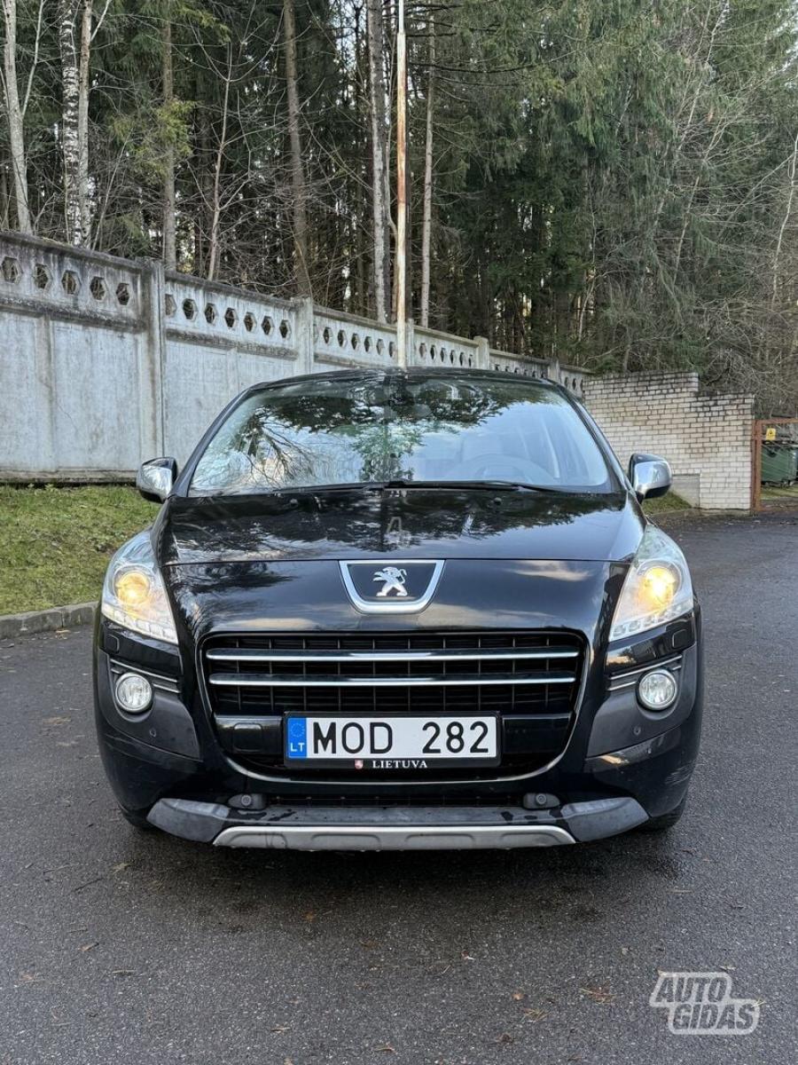 Melns Peugeot 3008 2013 Viļņa, ar dzinēja tilpumu 2.00 L un nobraukumu 231 tūkst. km par 3900 €, foto 2 vietnē AUTOMOTO.COM.LV