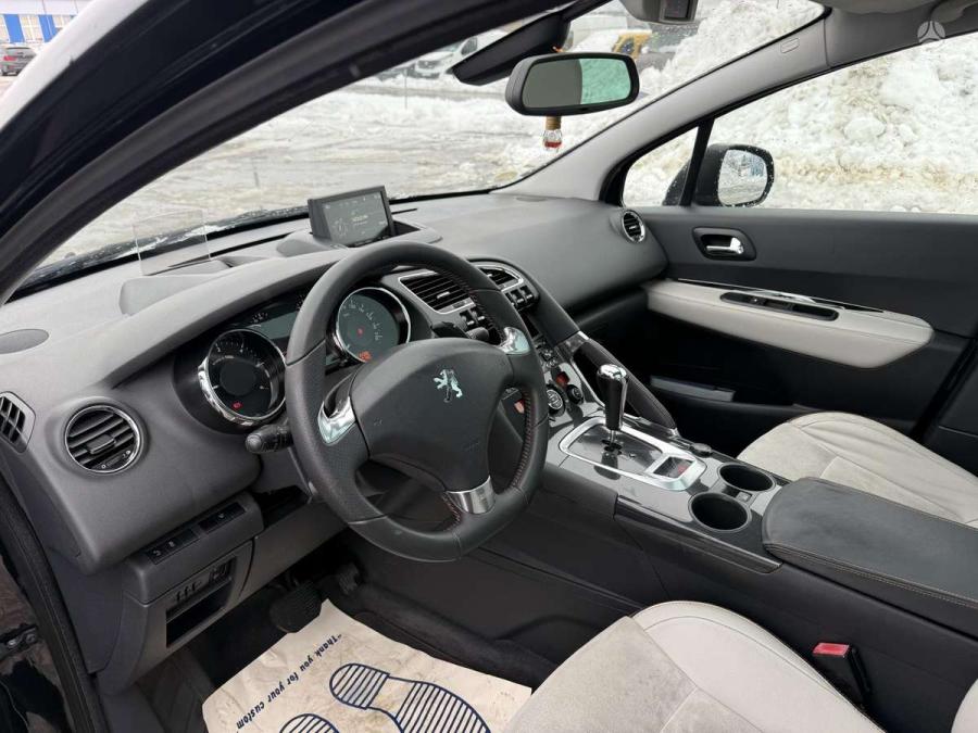 Melns Peugeot 3008 2013 Tauragė, ar dzinēja tilpumu 1.56 L un nobraukumu 247 tūkst. km par 4300 €, foto 13 vietnē AUTOMOTO.COM.LV
