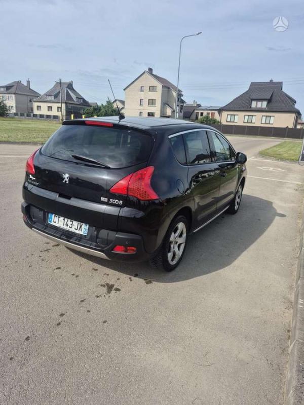 Melns Peugeot 3008 2013 Tauragė, ar dzinēja tilpumu 2.00 L un nobraukumu 273 tūkst. km par 3900 €, foto 6 vietnē AUTOMOTO.COM.LV