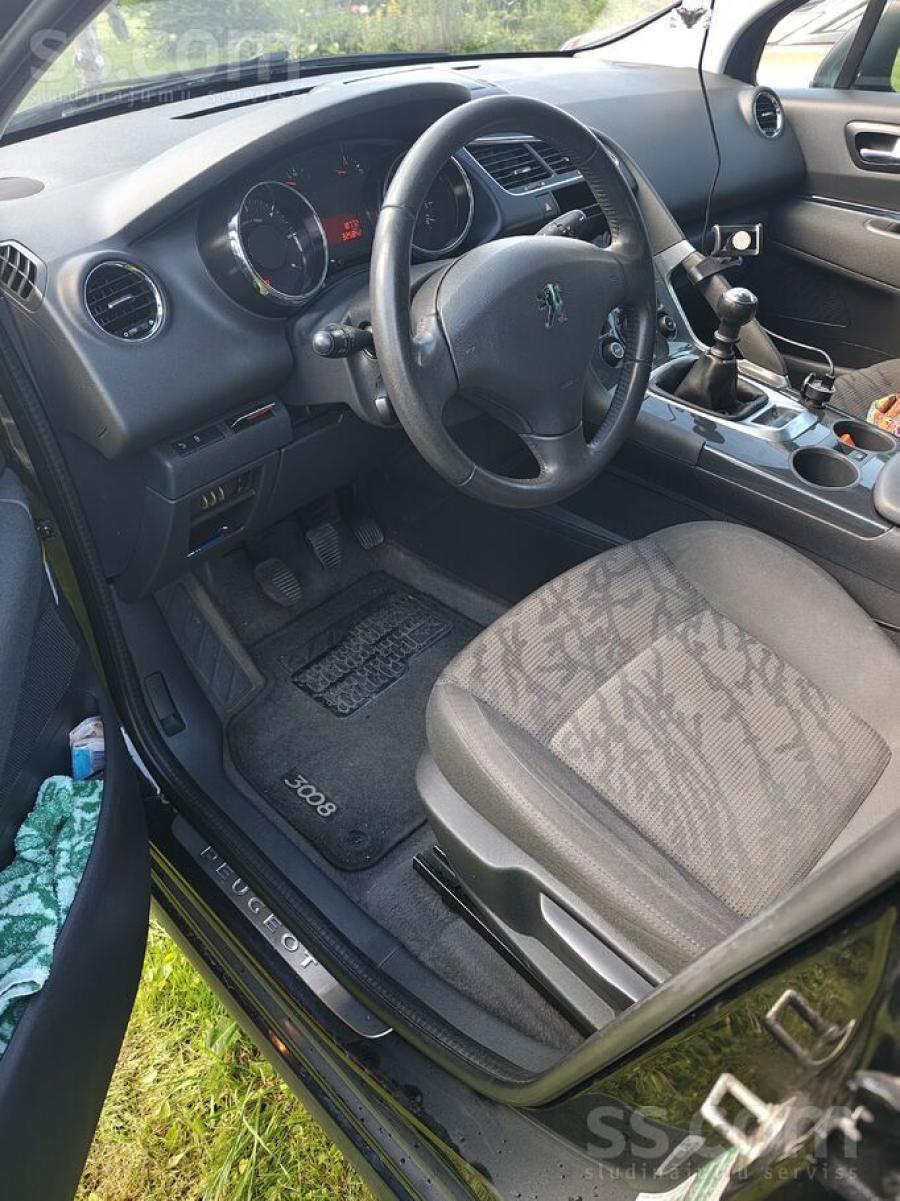 Melns Peugeot 3008 2013 Rīga, ar dzinēja tilpumu 1.60 L un nobraukumu 320 tūkst. km par 3300 €, foto 10 vietnē AUTOMOTO.COM.LV