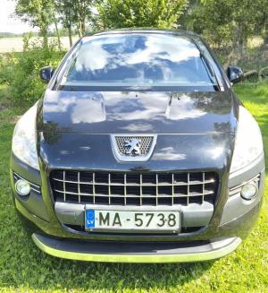 Black Peugeot 3008 2013 in Riga, with an engine capacity of 1.60 L and mileage of 320 thousand km for 3300 €, photo 3 on AUTOMOTO.COM.LV