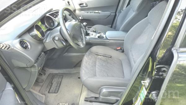 Melns Peugeot 3008 2013 Rīga, ar dzinēja tilpumu 1.60 L un nobraukumu 320 tūkst. km par 3300 €, foto 8 vietnē AUTOMOTO.COM.LV