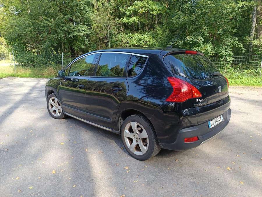 Black Peugeot 3008 2013 in Taurage, with an engine capacity of 2.00 L and mileage of 276 thousand km for 3300 €, photo 6 on AUTOMOTO.COM.LV