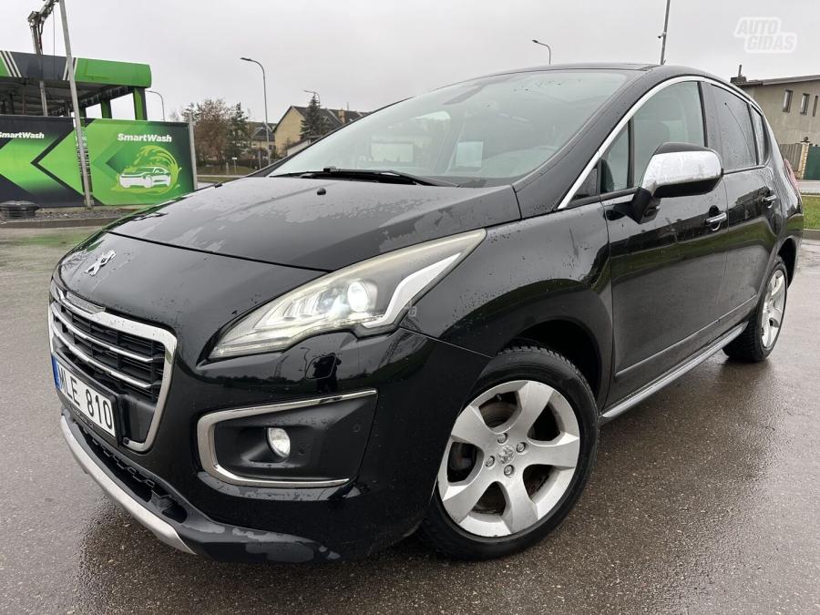 Black Peugeot 3008 2014 in Kaunas, with an engine capacity of 1.60 L and mileage of 179 thousand km for 6500 €, photo 1 on AUTOMOTO.COM.LV