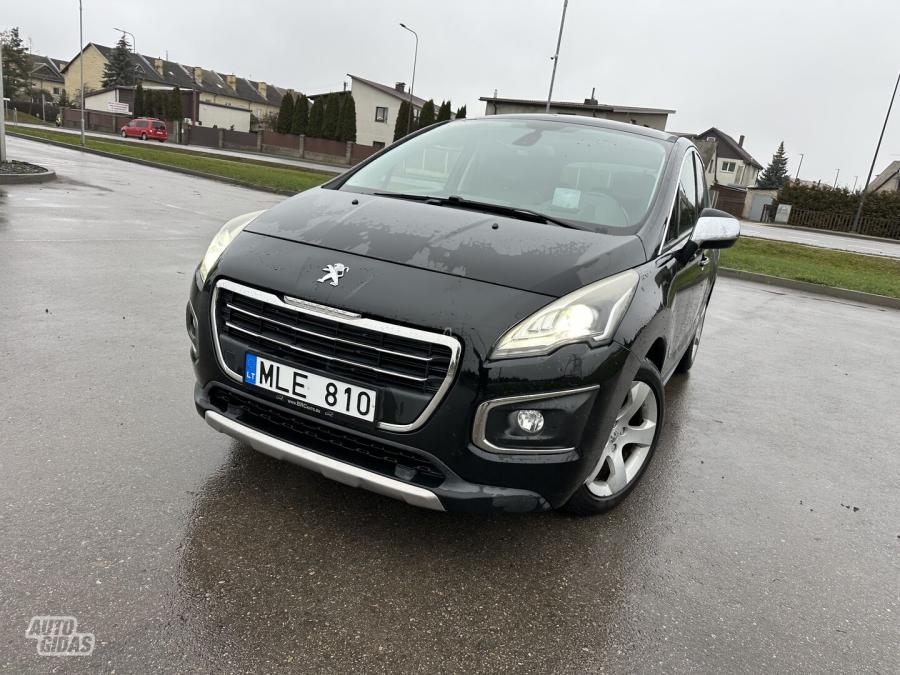 Black Peugeot 3008 2014 in Kaunas, with an engine capacity of 1.60 L and mileage of 179 thousand km for 6500 €, photo 8 on AUTOMOTO.COM.LV