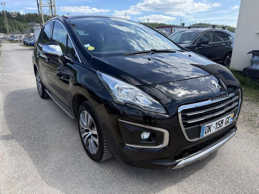 Black Peugeot 3008 2014 in Vilnius, with an engine capacity of 1.56 L and mileage of 240 thousand km for 5500 €, photo 1 on AUTOMOTO.COM.LV