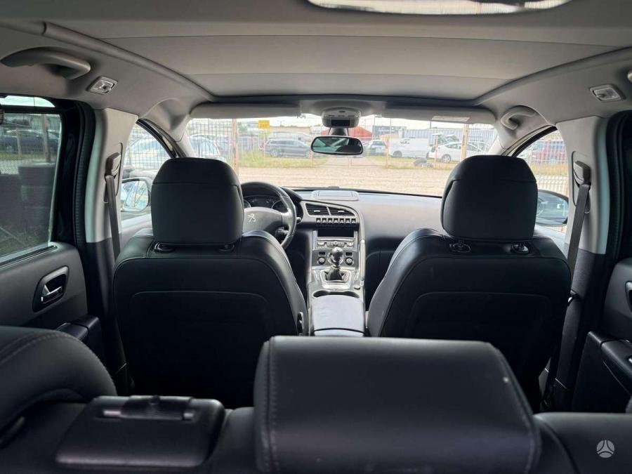 Black Peugeot 3008 2014 in Vilnius, with an engine capacity of 1.56 L and mileage of 240 thousand km for 5500 €, photo 8 on AUTOMOTO.COM.LV