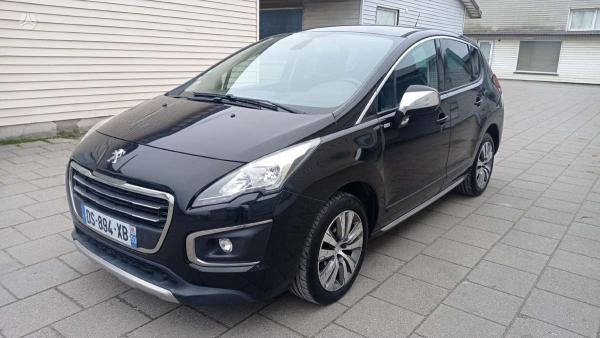 Black Peugeot 3008 2015 in Vilnius, with an engine capacity of 1.56 L and mileage of 206 thousand km for 6000 €, photo 1 on AUTOMOTO.COM.LV