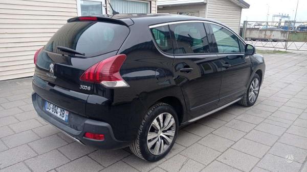 Black Peugeot 3008 2015 in Vilnius, with an engine capacity of 1.56 L and mileage of 206 thousand km for 6000 €, photo 4 on AUTOMOTO.COM.LV