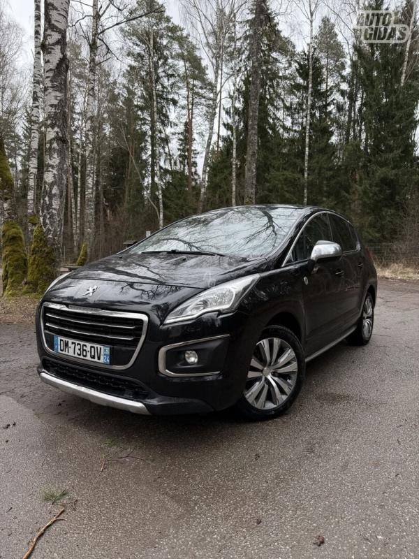 Melns Peugeot 3008 2015 Tauragė, ar dzinēja tilpumu 2.00 L un nobraukumu 241 tūkst. km par 5550 €, foto 1 vietnē AUTOMOTO.COM.LV