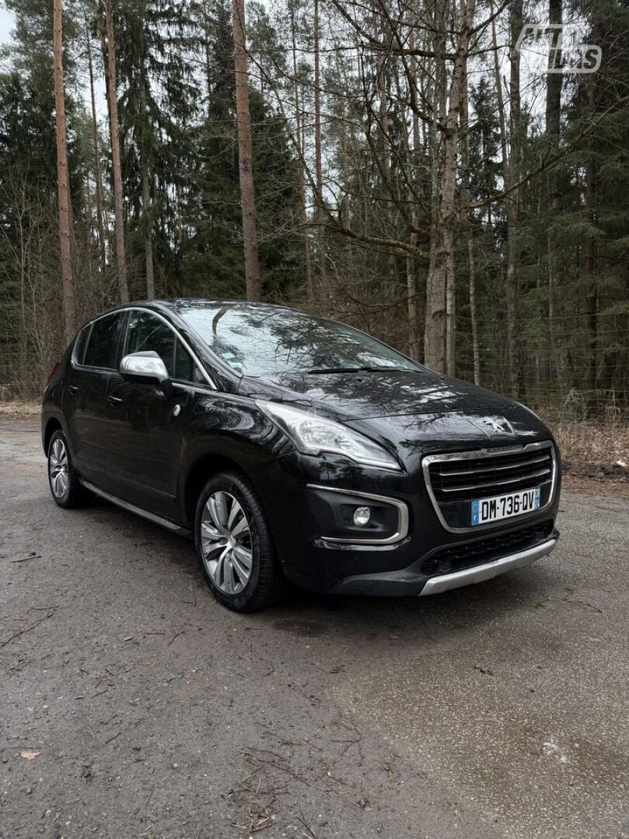 Melns Peugeot 3008 2015 Tauragė, ar dzinēja tilpumu 2.00 L un nobraukumu 241 tūkst. km par 5550 €, foto 4 vietnē AUTOMOTO.COM.LV