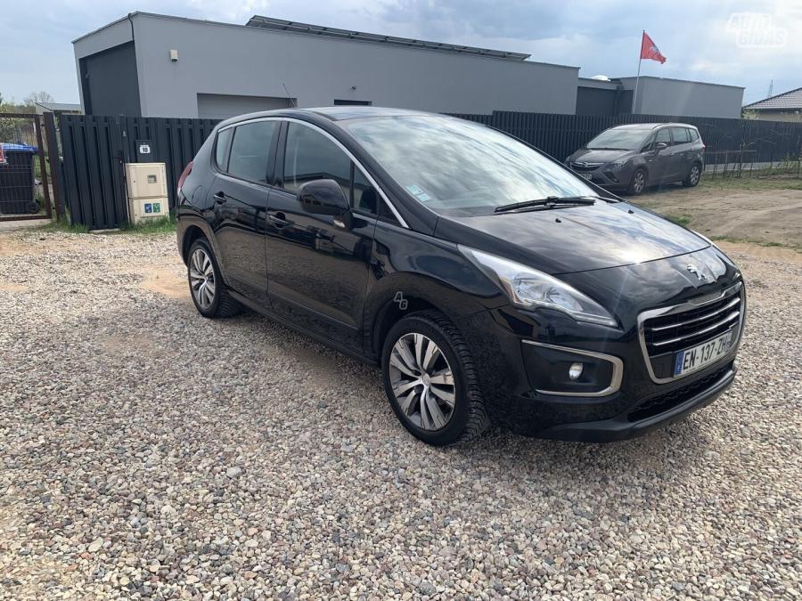Black Peugeot 3008 2015 in Vilnius, with an engine capacity of 1.60 L and mileage of 243 thousand km for 4950 €, photo 6 on AUTOMOTO.COM.LV